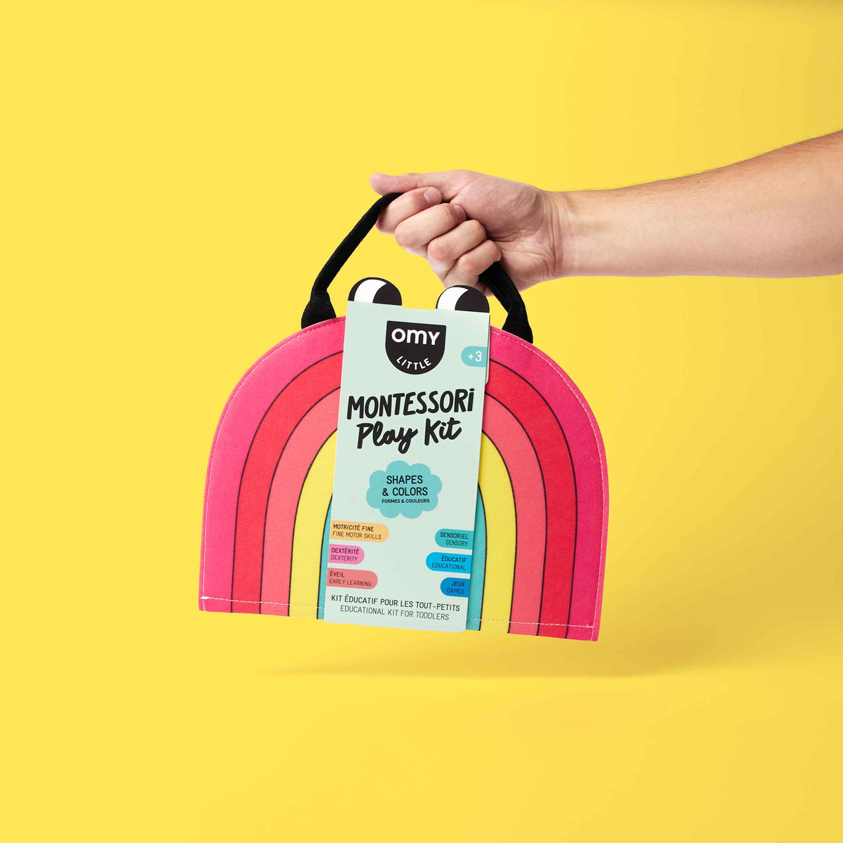 Montessori Shapes & Colors Educatieve Set – Motoriek & Leren – OMY