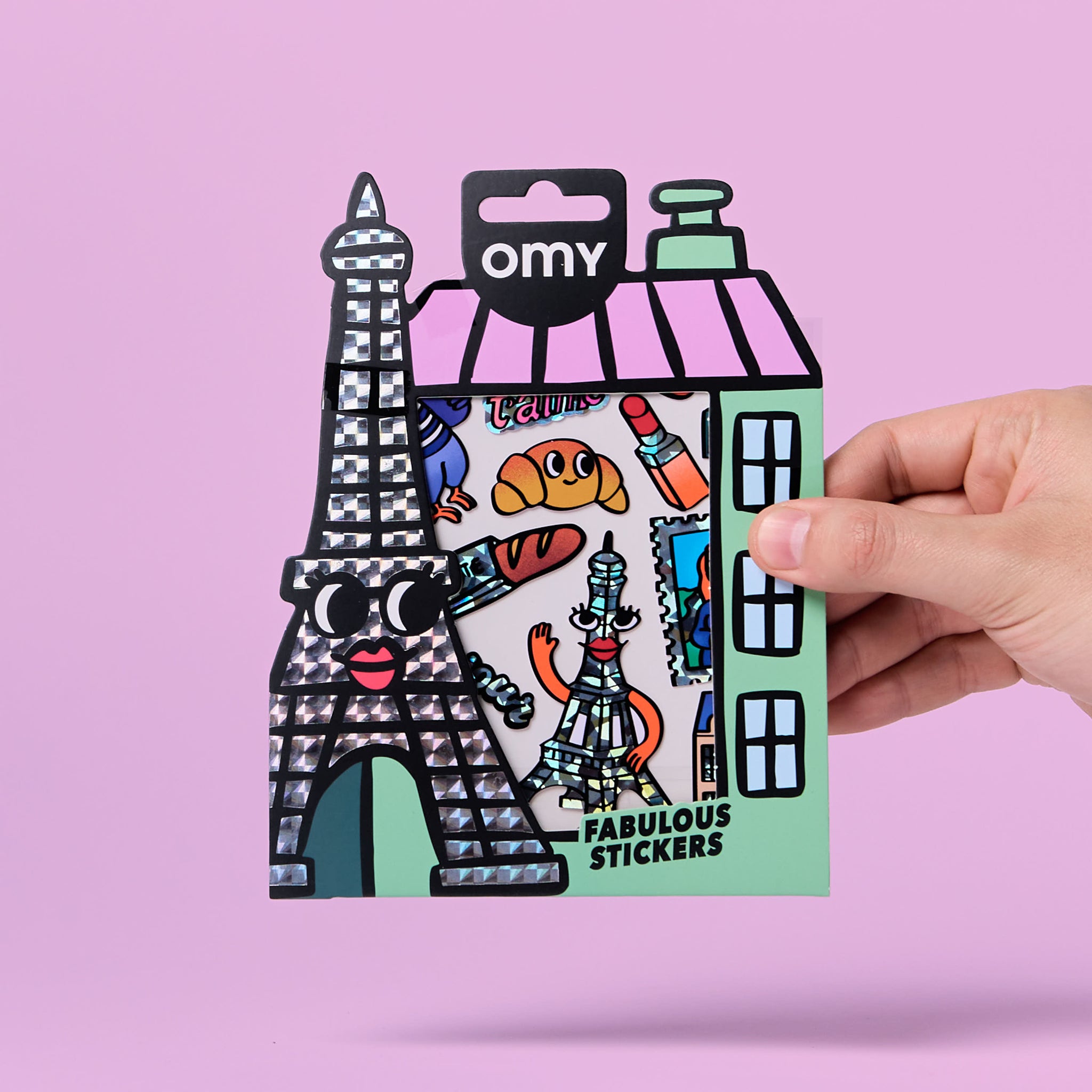Fabulous Stickers Paris | Stickers holographiques vinyle – OMY