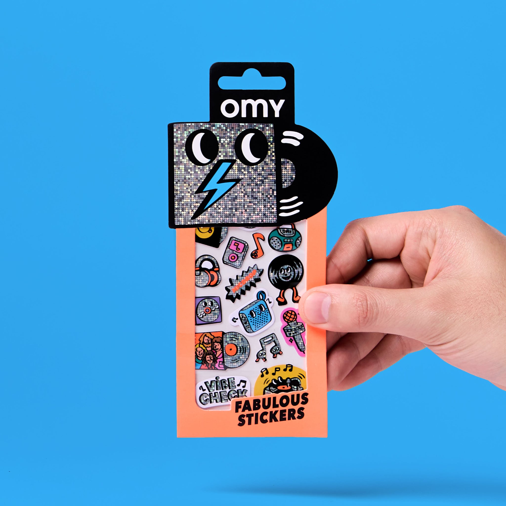 Stickers Iconic Music musique dès 3 ans - Cadeau créatif | OMY